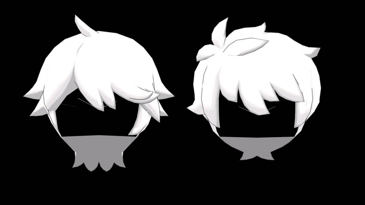 MMD PK Ultra Sun and Moon Male Hair DL by CelestCSilvari on DeviantArt