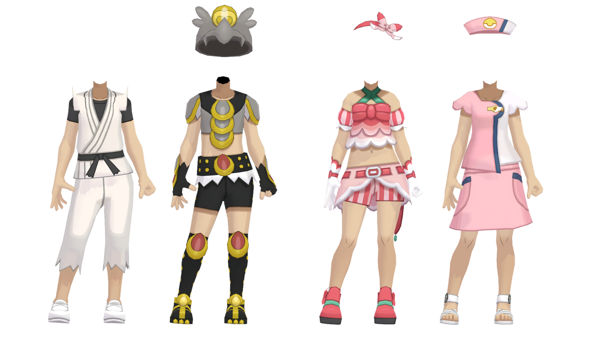 MMD PK SMUSUM Special Outfits DL by CelestCSilvari on DeviantArt
