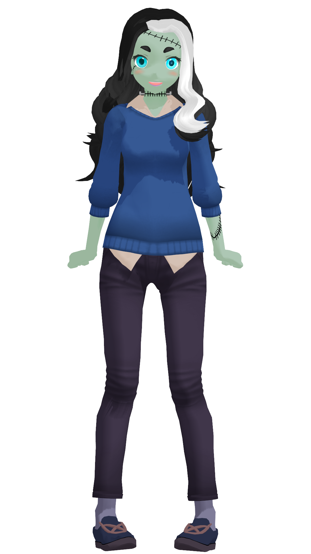 MMD Monster Prom Vicky Schmidt DL by CelestCSilvari on DeviantArt