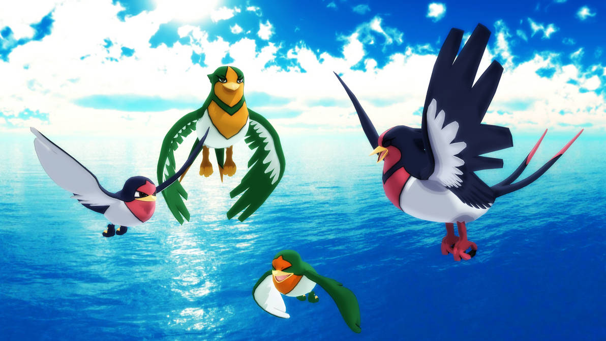 MMD PK Tailow Line DL by CelestCSilvari on DeviantArt