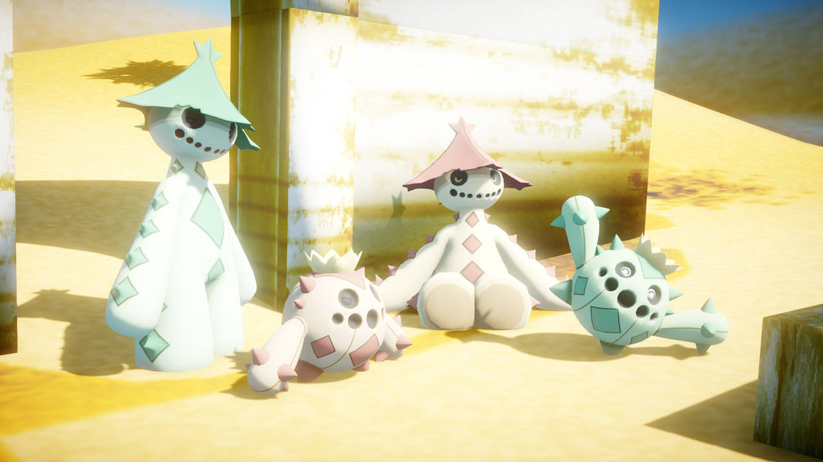 MMD PK Cacnea Line DL by CelestCSilvari on DeviantArt