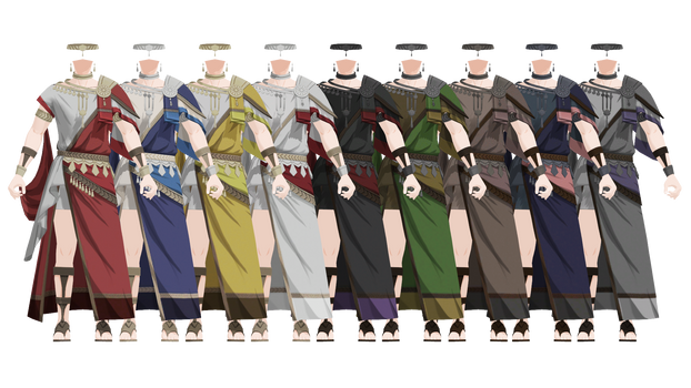 Dl Outfits On Mmd Battlestage Deviantart