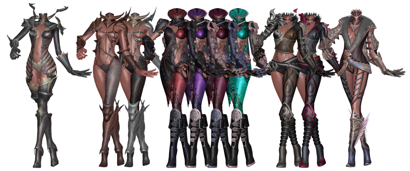 MMD TERA Online Castanic Light/Leather Armor P4 DL by CelestCSilvari on DeviantArt