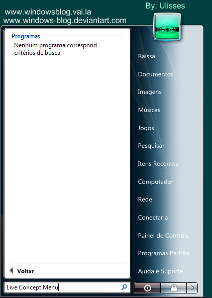 Live Concept Menu - Skin by Windows-Blog on DeviantArt