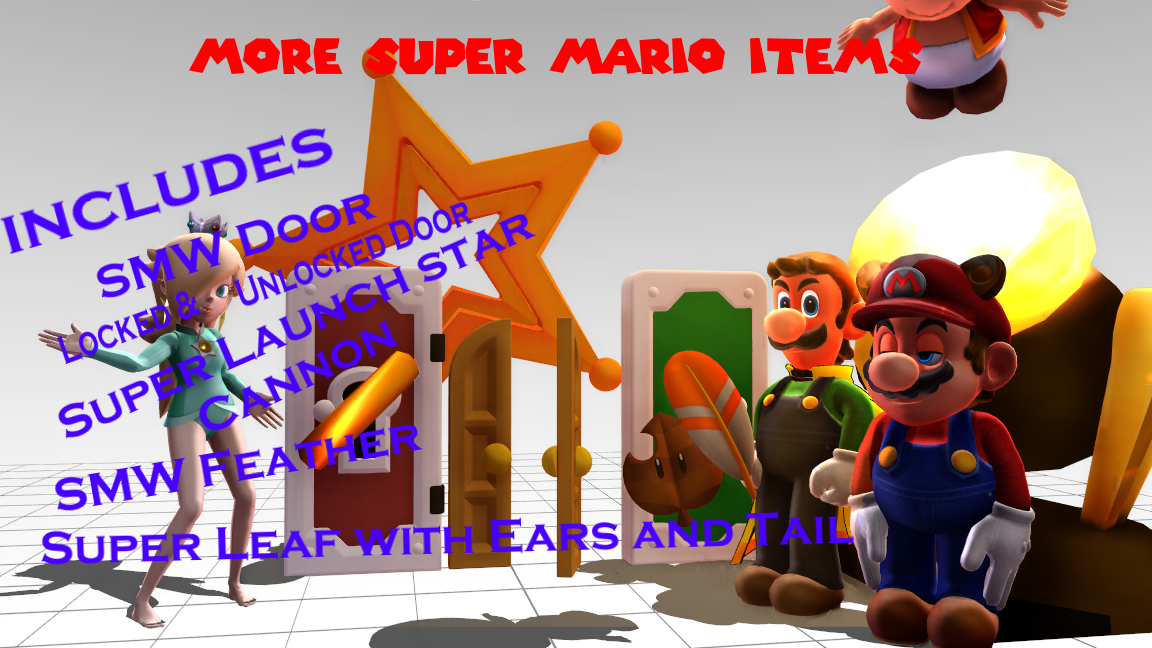 More Super Mario Items! Download by fazbeargamer01 on DeviantArt