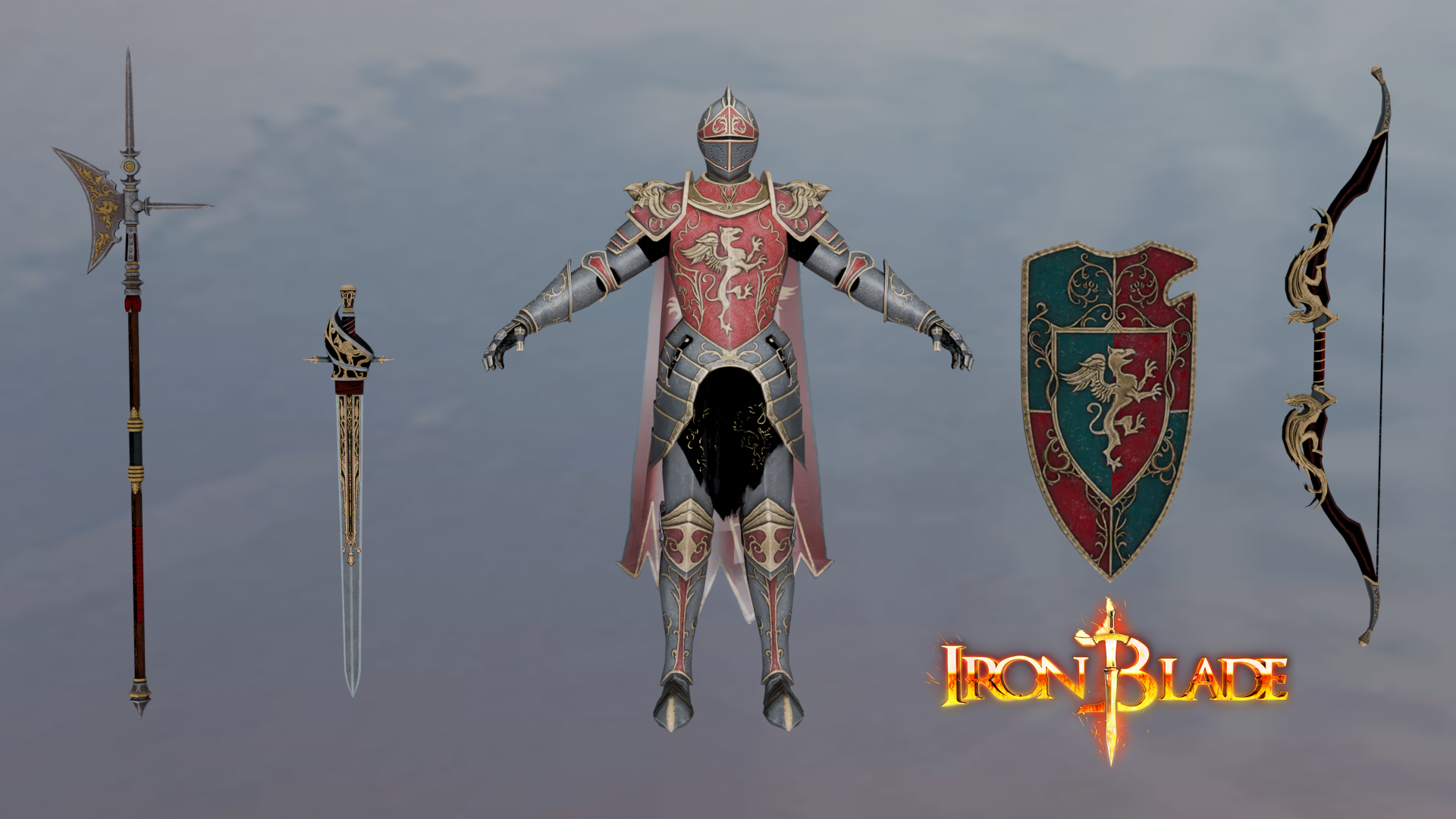 Iron Blade: Guardian Set by 8K3000 on DeviantArt
