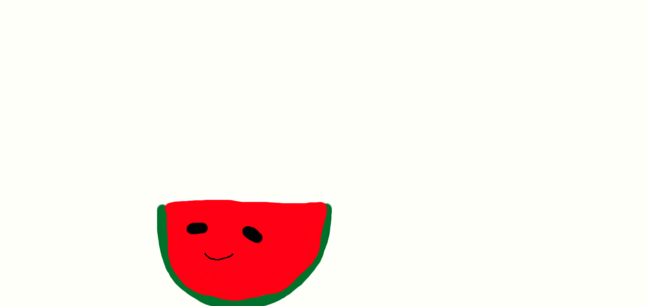 Kawaii Watermelon (Seedless) by MysticalBlackPegasus on DeviantArt