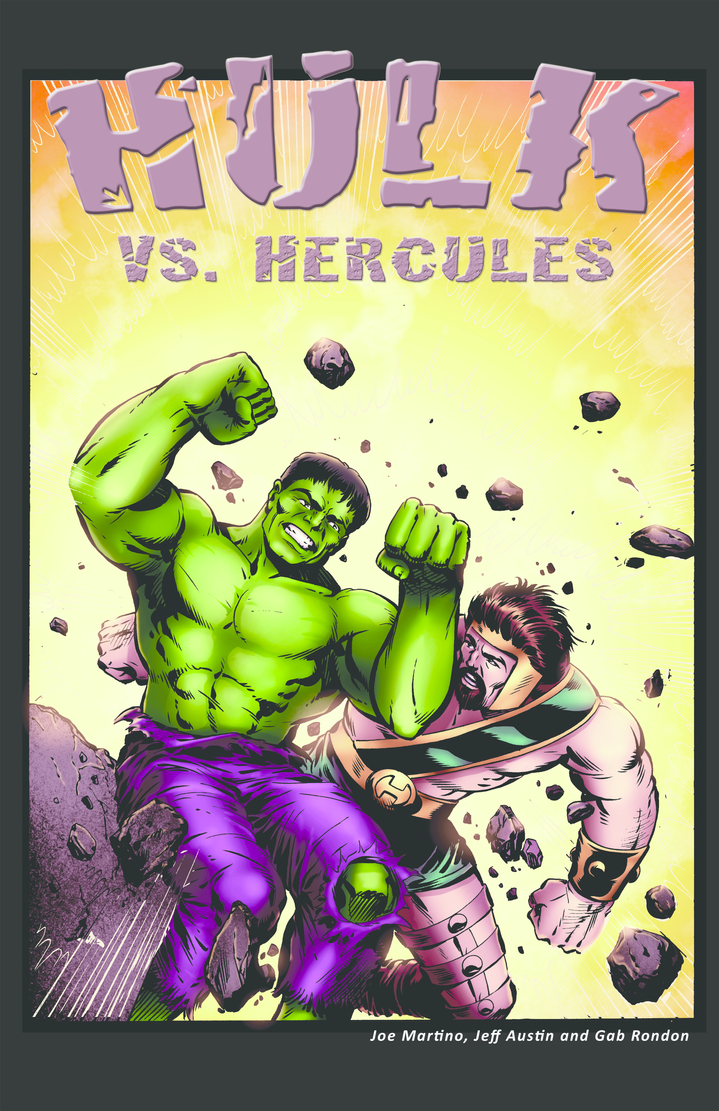 Hulk Vs. Hercules by jgmcomics on DeviantArt