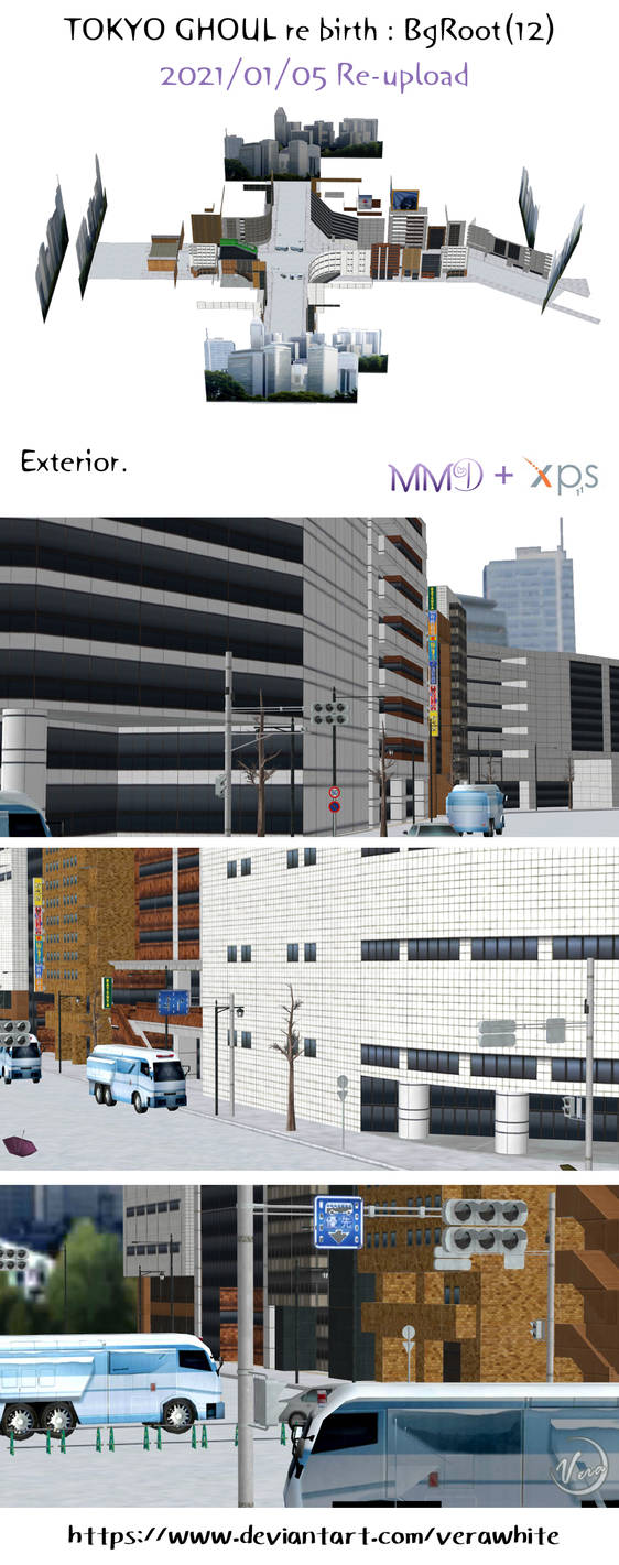 (MMD+XPS)Scenes--TOKYO GHOUL re birth-BgRoot (12) by Vera-White on ...