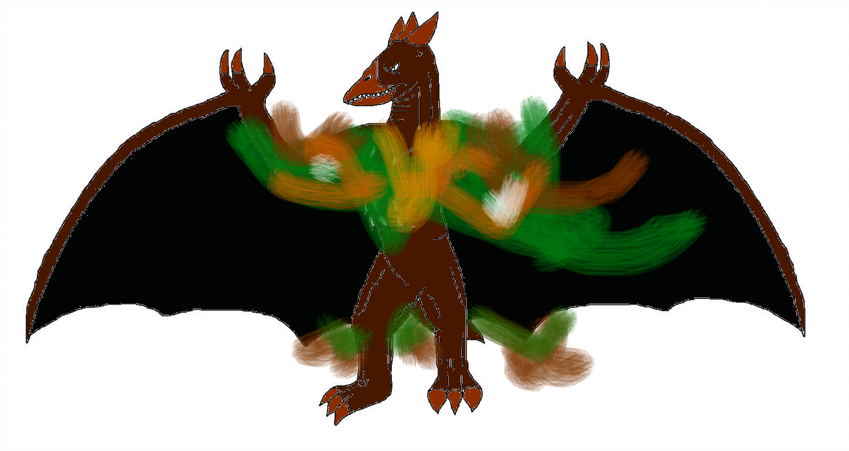 Earth Rodan by LeaderMegatron on DeviantArt