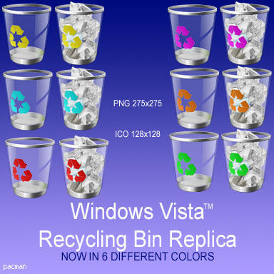 Vista Bins in color by pacman121 on DeviantArt