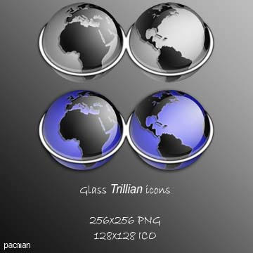 Glass Trillian Icons by pacman121 on DeviantArt