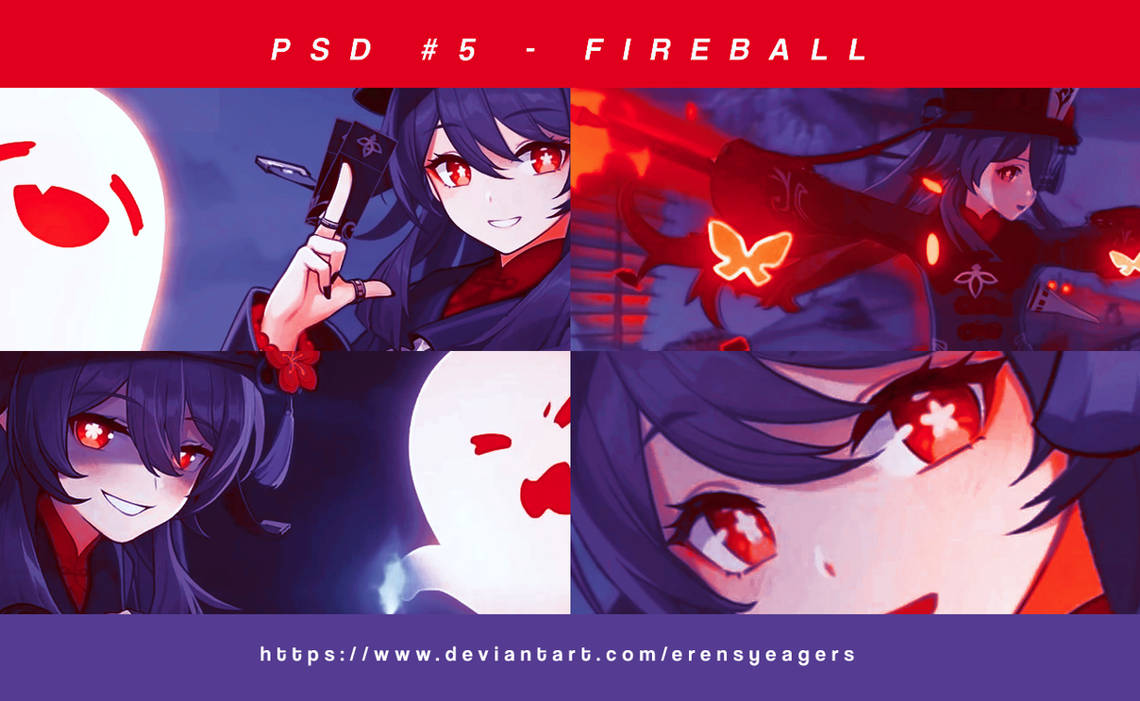 psd #5 - fireball by erensyeagers on DeviantArt
