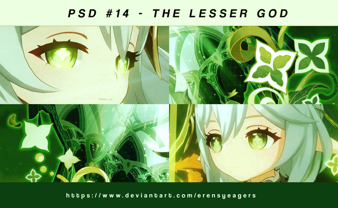 psd #14 - the lesser god by erensyeagers on DeviantArt