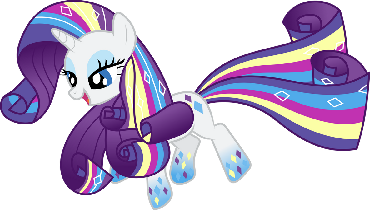 Rainbow Power Rarity by whizzball2 on DeviantArt