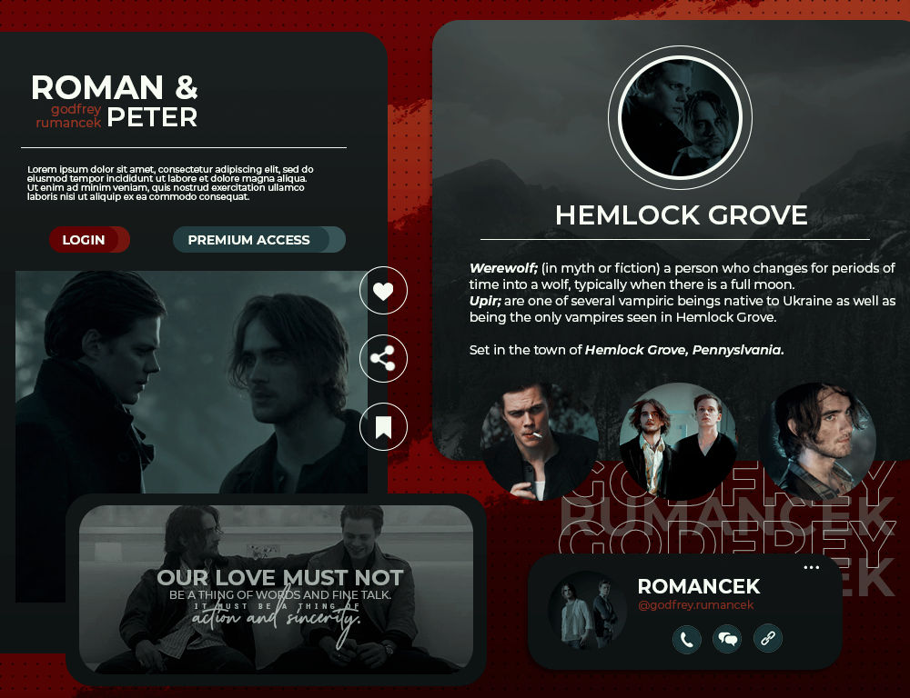 Template Hemlock Grove by WolfsbaneEdits on DeviantArt