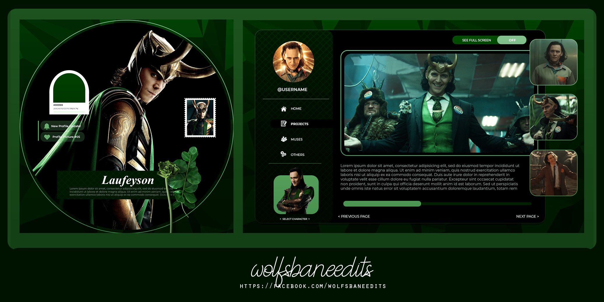 Loki's Pack 02 Templates by WolfsbaneEdits on DeviantArt