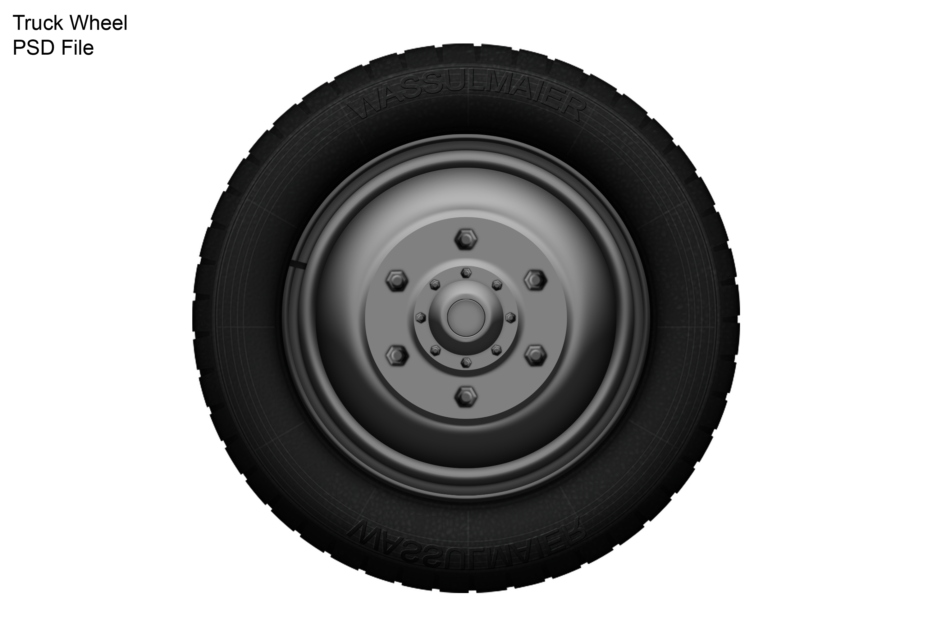 Truck Wheel PSD by KevinTinierme on DeviantArt
