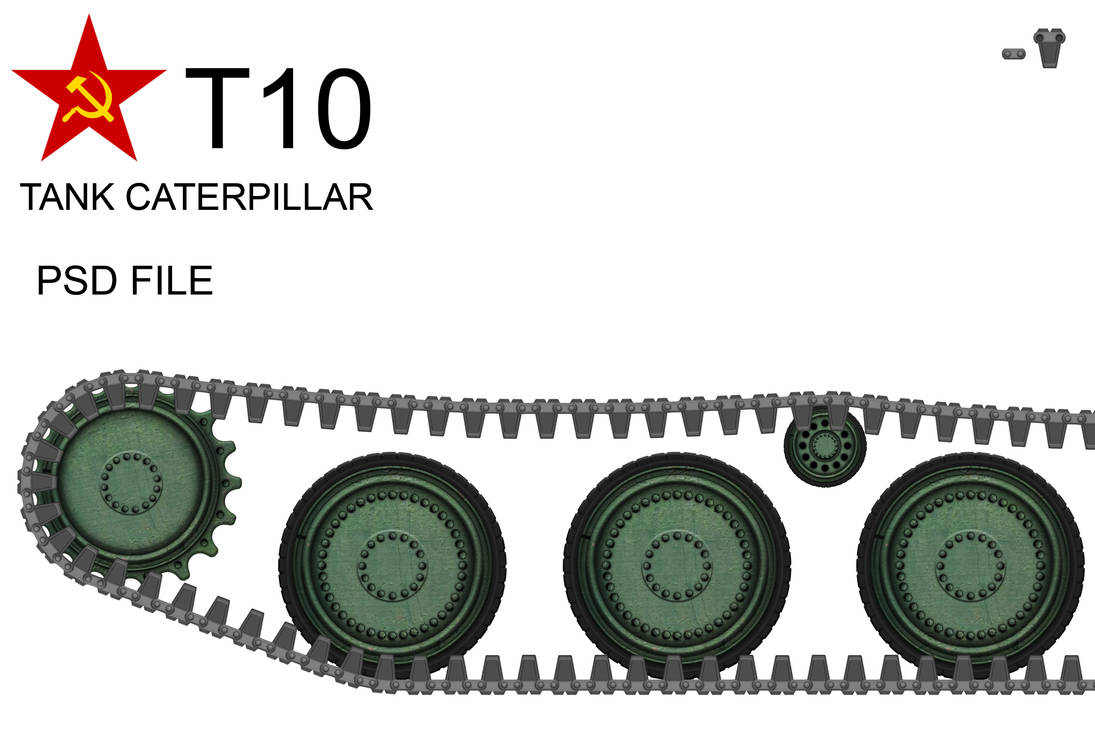 T10 Tank Caterpillar PSD by KevinTinierme on DeviantArt