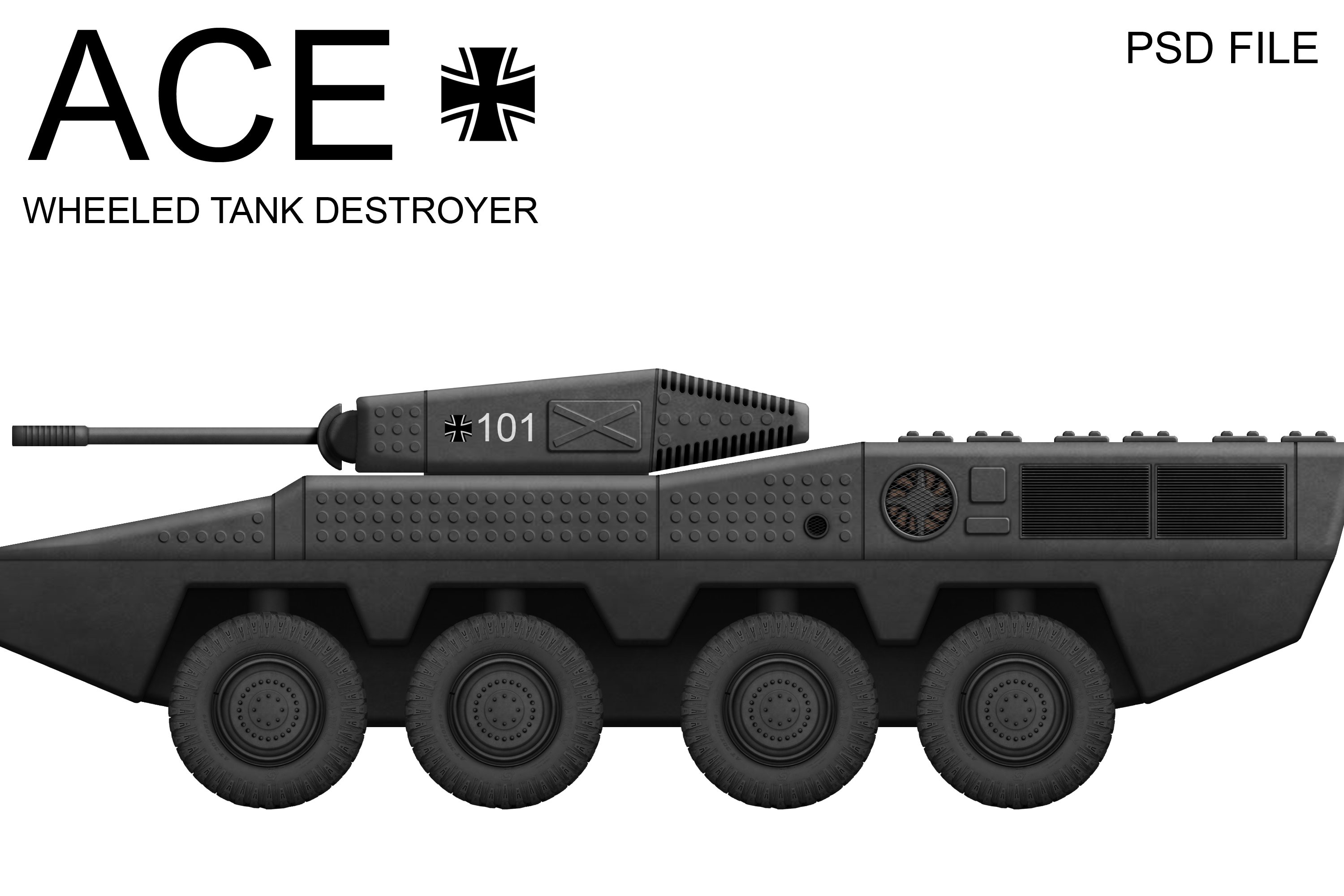 Ace Tank Destroyer PSD by KevinTinierme on DeviantArt