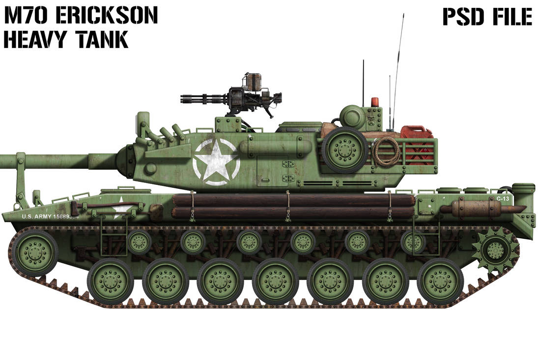 M70 Heavy Tank PSD by KevinTinierme on DeviantArt