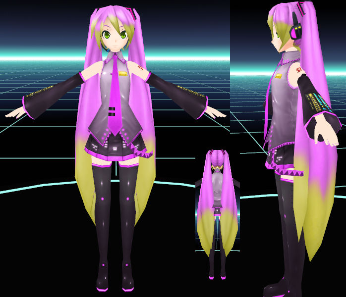 MMD Project DIVA Extend Hatsune 'R' CV13 DL by ProjectDIVAWiki on ...
