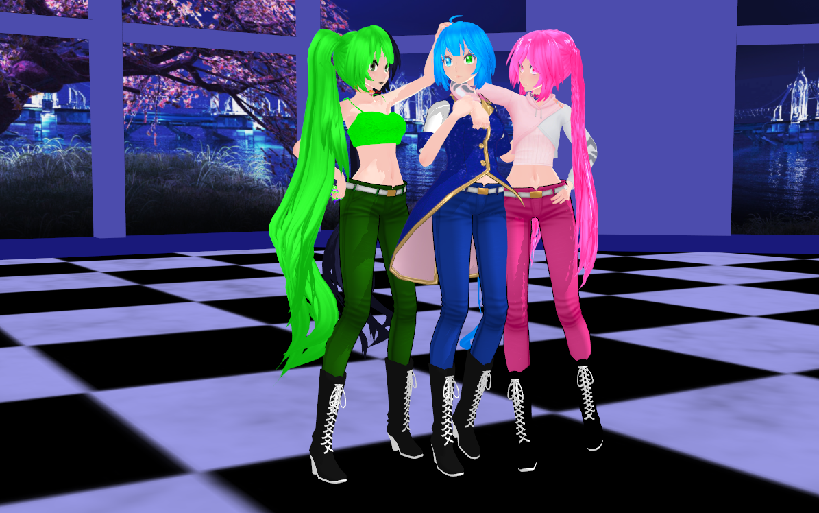 TDA MMD Models {Allie, Lexi, Jayda} DL by Mangle-Foxcian on DeviantArt
