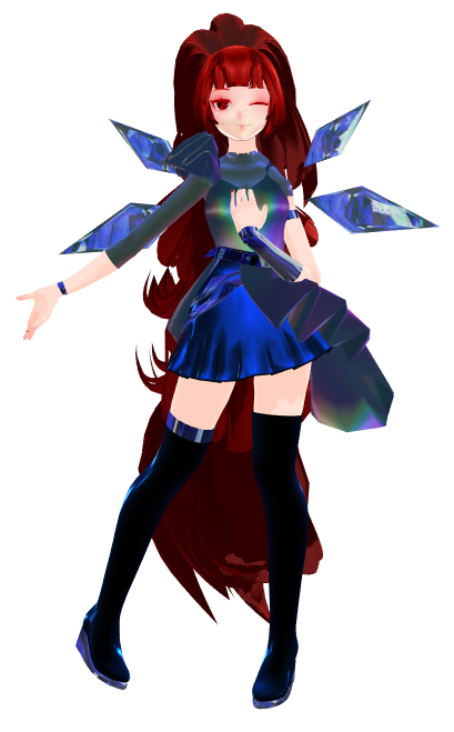 TDA MMD KDA Miss Nimbus DL by Mangle-Foxcian on DeviantArt