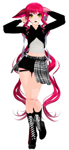 Tda Mmd Mangle Michaelis Dl By Mangle Foxcian On Deviantart