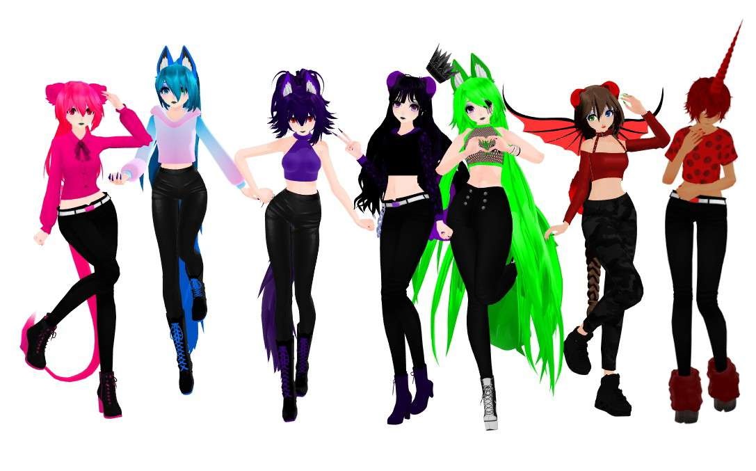 TDA MMD Healer Family Pack 1 DL by Mangle-Foxcian on DeviantArt