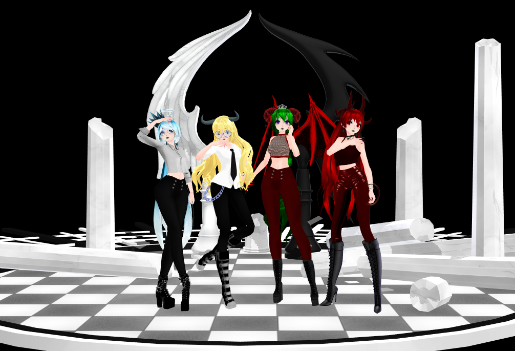 TDA MMD Morningstar Family DL by Mangle-Foxcian on DeviantArt
