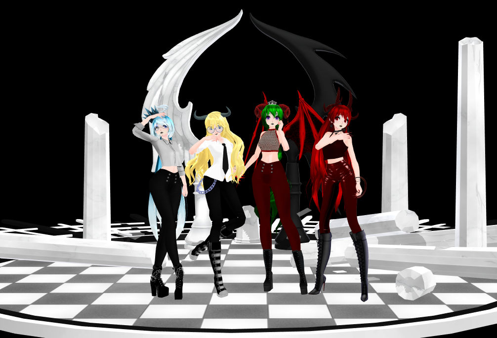 TDA MMD Morningstar Family DL by Mangle-Foxcian on DeviantArt