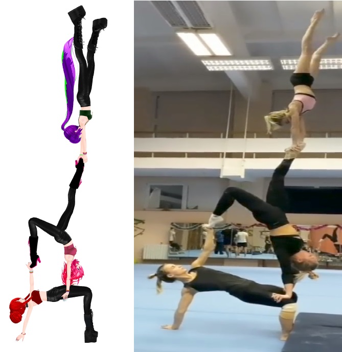 TDA MMD Friendship Mochi Poses DL P2U by Mangle-Foxcian on DeviantArt