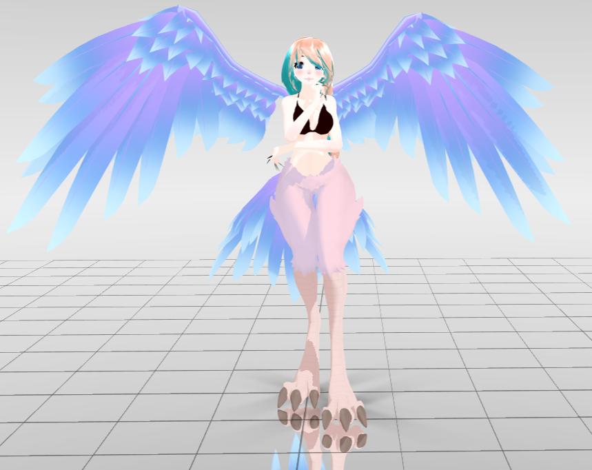 TDA MMD Harmony The Harpy DL by Mangle-Foxcian on DeviantArt