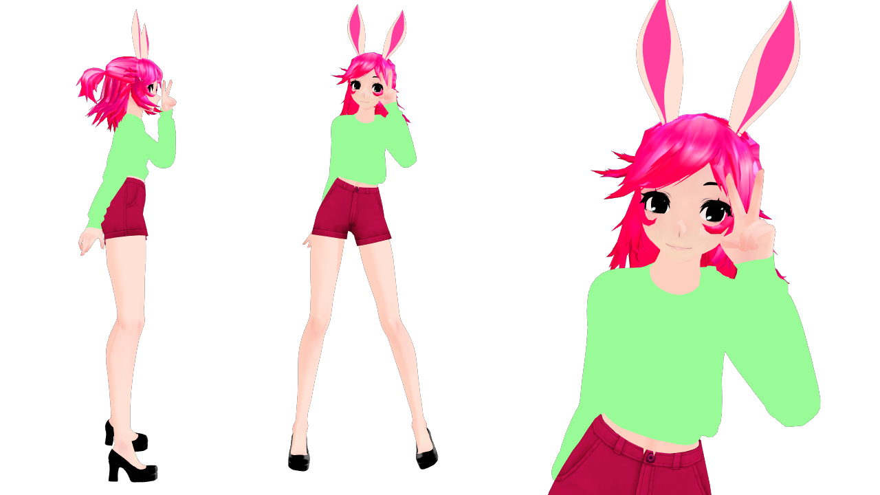 TDA MMD Minty the Rabbit DL by Mangle-Foxcian on DeviantArt