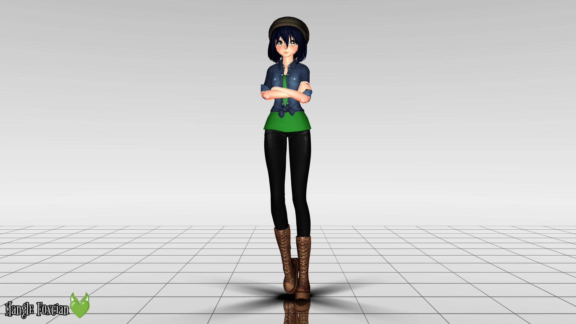 TDA MMD Janna Ordonia Pose DL P2U by Mangle-Foxcian on DeviantArt
