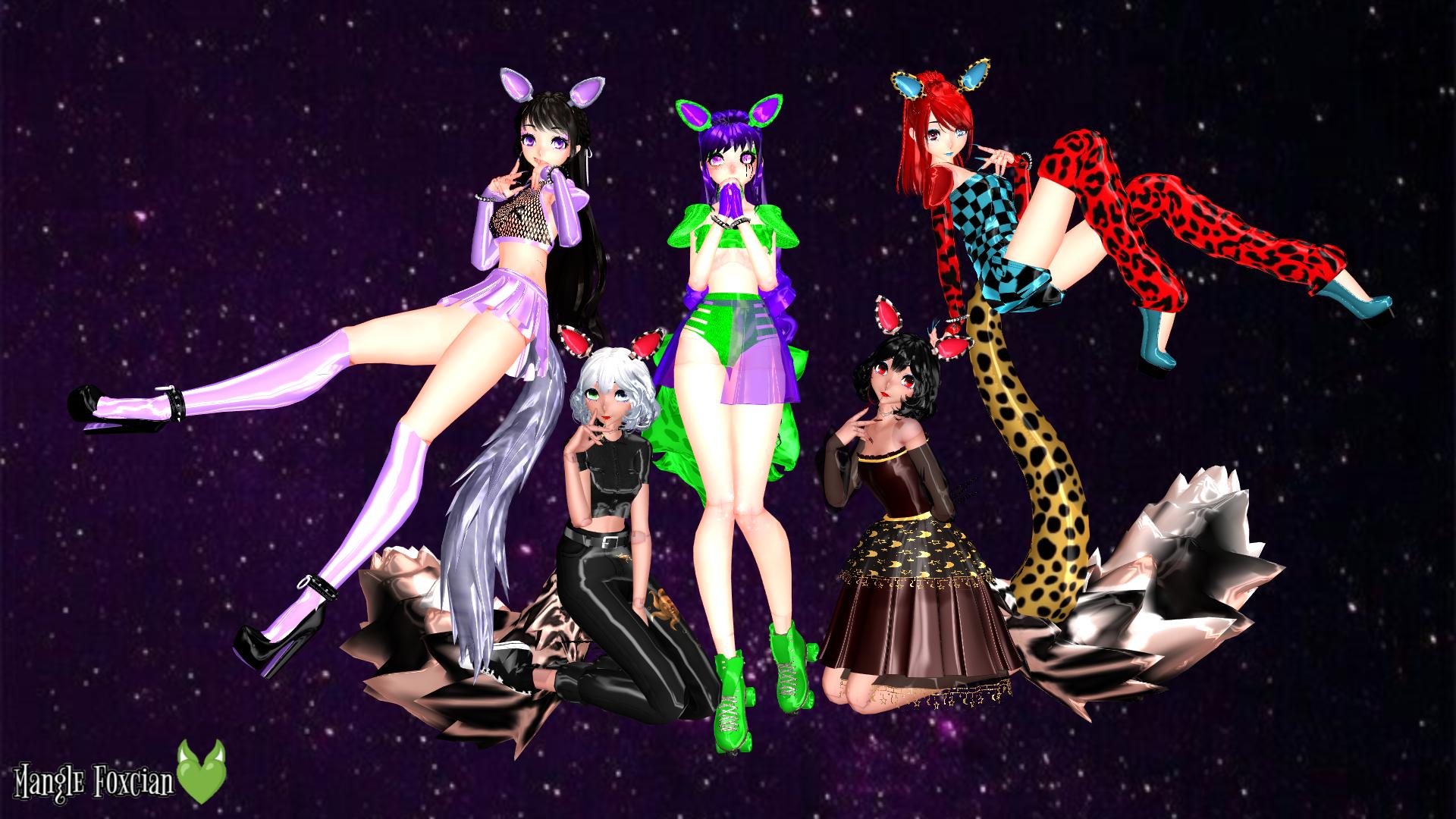 TDA MMD Fnaf OC pack DL by Mangle-Foxcian on DeviantArt