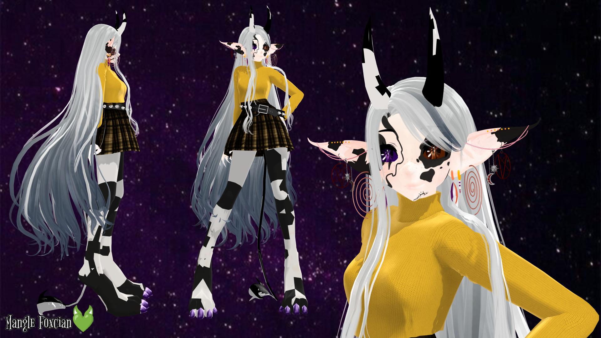 TDA MMD Zalgo Carpa DL by Mangle-Foxcian on DeviantArt