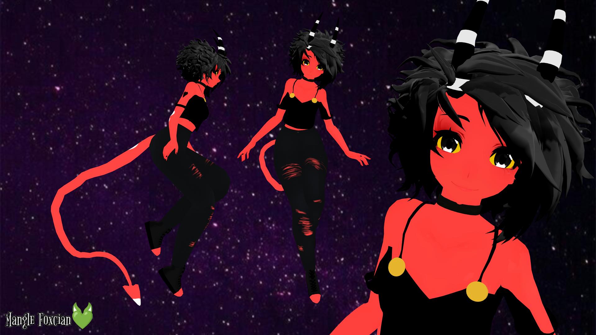 TDA MMD Millie DL by Mangle-Foxcian on DeviantArt