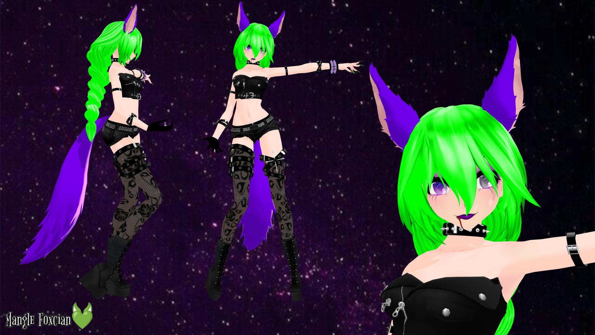 TDA MMD Purgatory Mangle DL by Mangle-Foxcian on DeviantArt