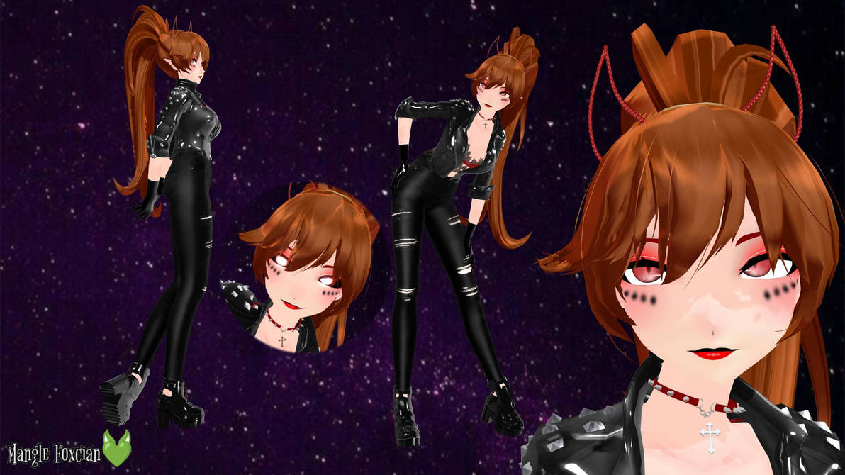 TDA MMD Anaea DL by Mangle-Foxcian on DeviantArt
