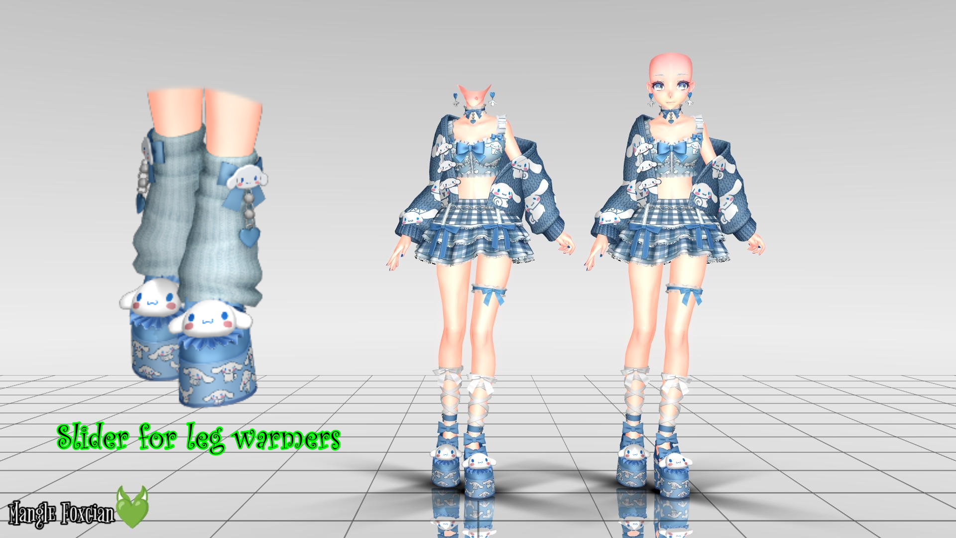 TDA MMD MooMoo Outfit Base by Mangle-Foxcian on DeviantArt