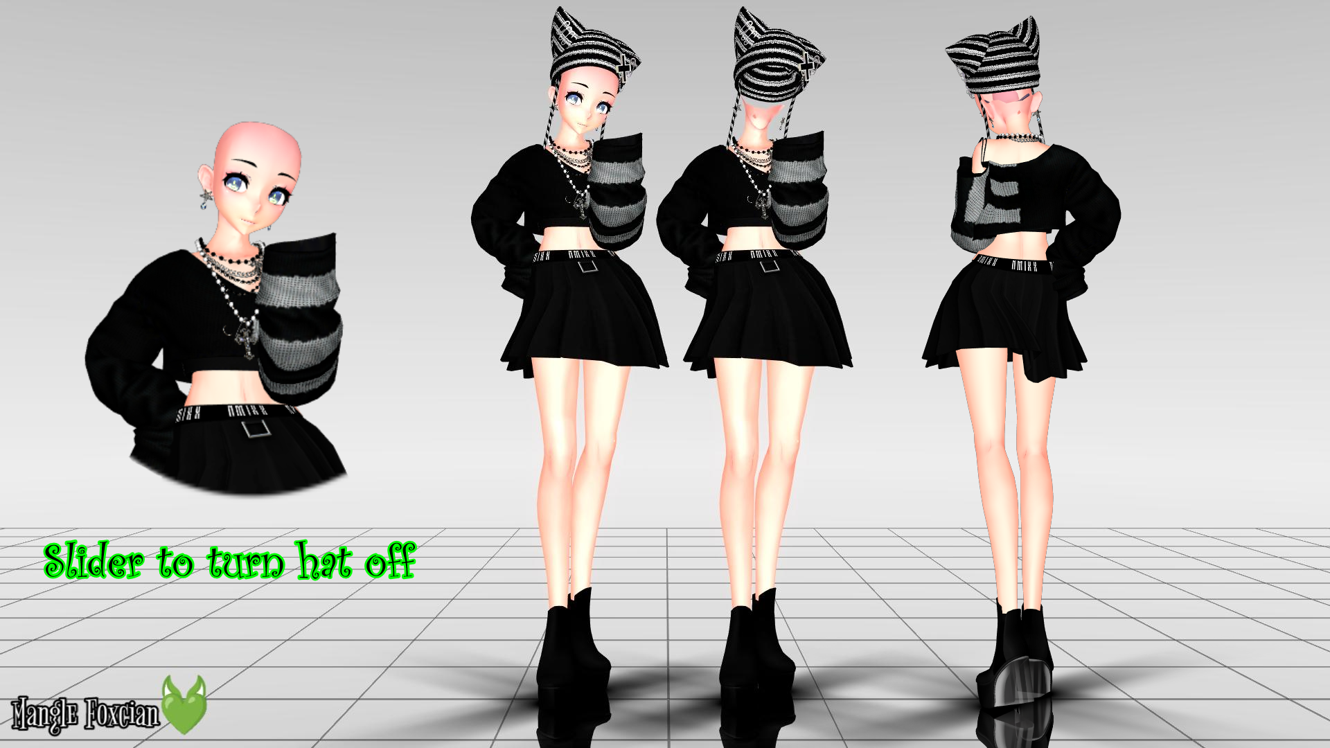 TDA MMD E-Girl Base DL by Mangle-Foxcian on DeviantArt
