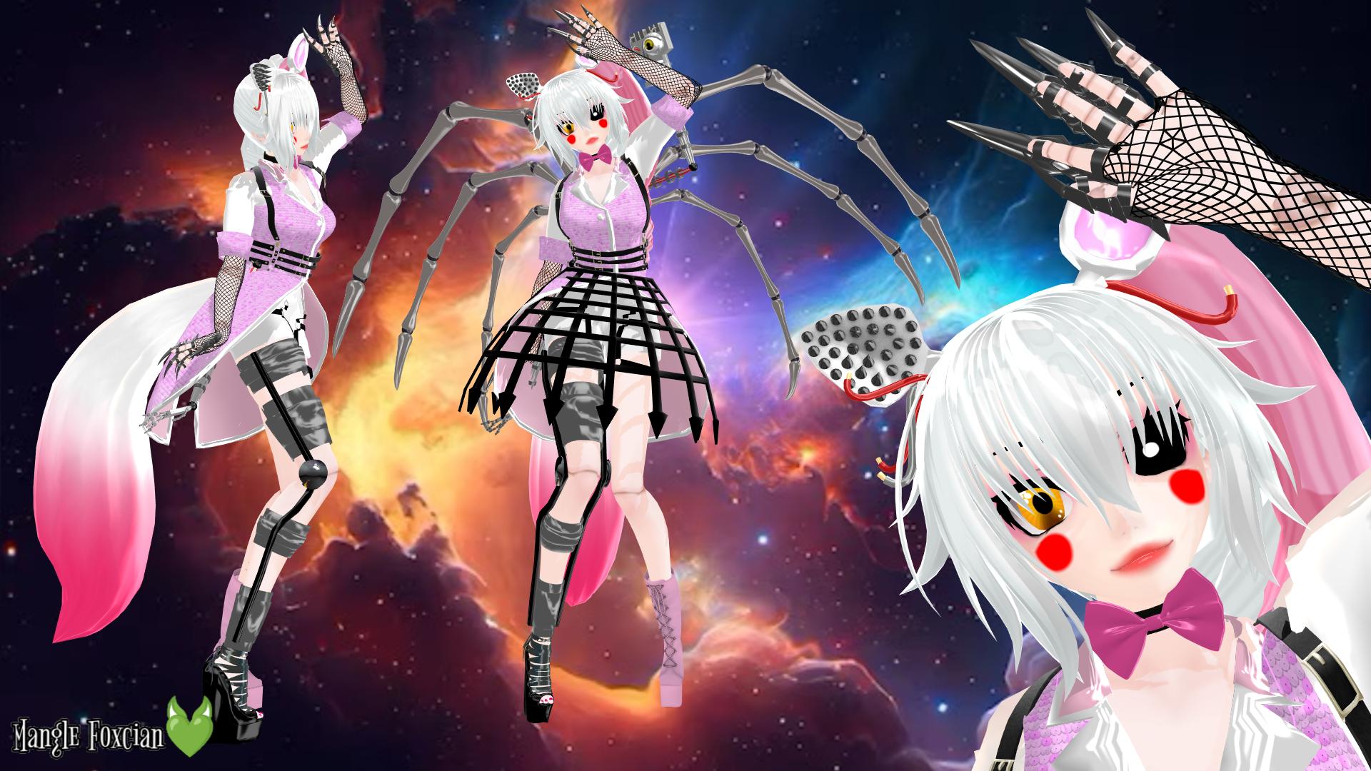 TDA MMD Toy Mangle DL by Mangle-Foxcian on DeviantArt