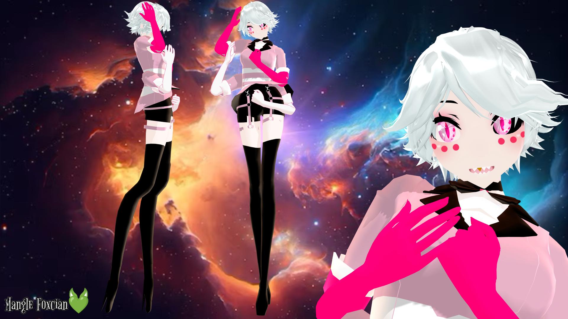 TDA MMD Angel Dust DL by Mangle-Foxcian on DeviantArt
