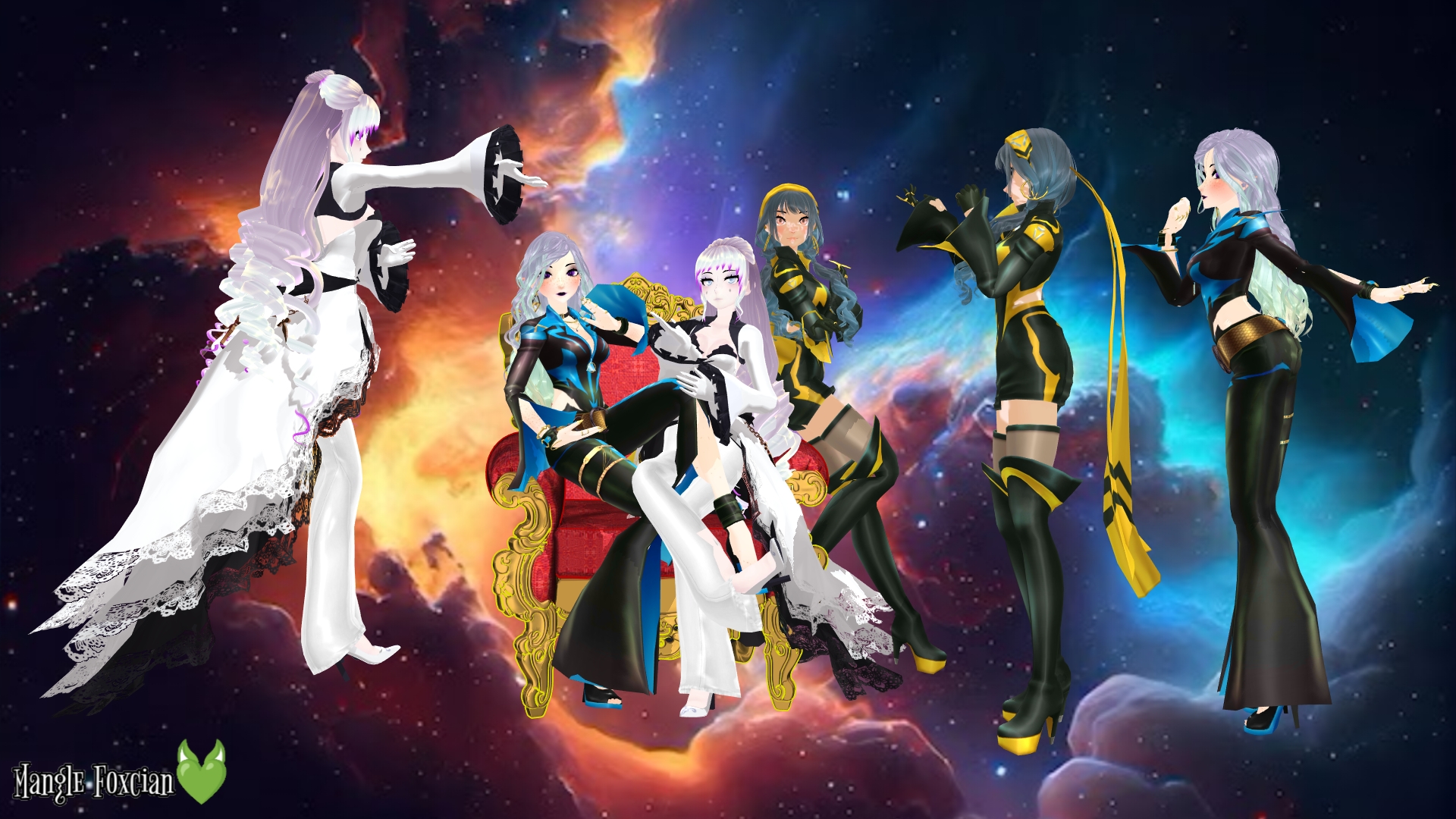 TDA MMD BellaDonna and the Diamonds DL by Mangle-Foxcian on DeviantArt