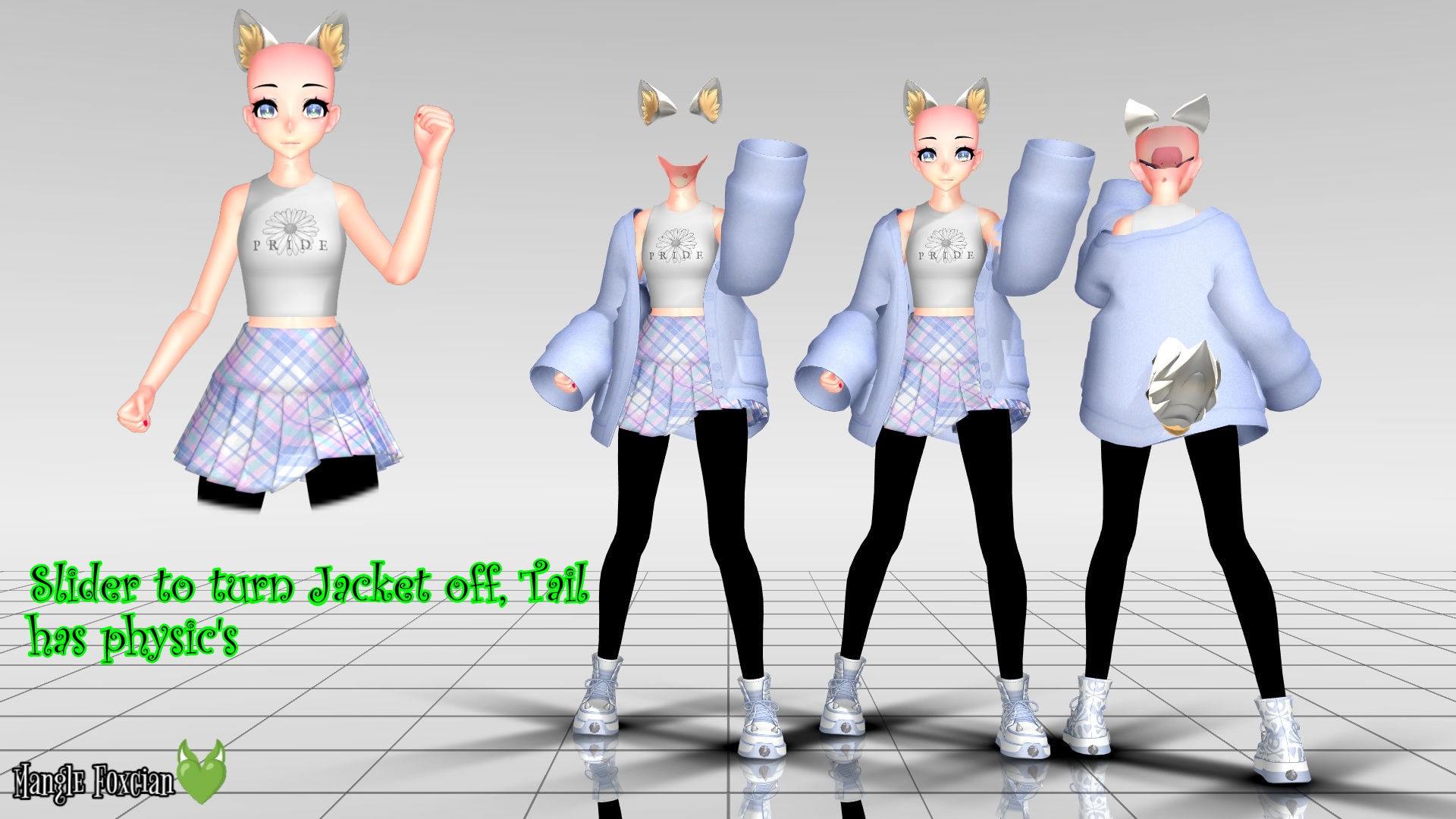 TDA MMD Pride OutfitBase DL by Mangle-Foxcian on DeviantArt