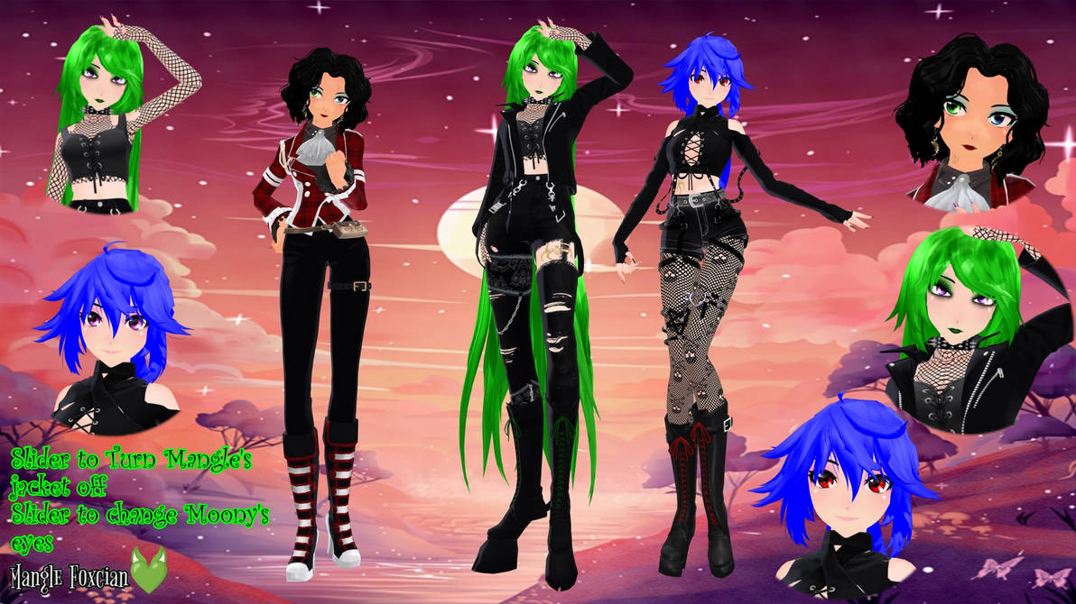 TDA MMD Arcane Healers DL by Mangle-Foxcian on DeviantArt