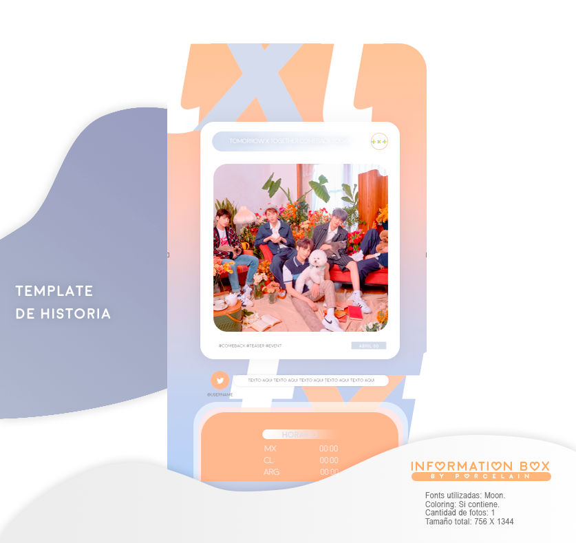 #01 TEMPLATE STORY FB MESSENGER BY PORCELAIN by thatporcelain on DeviantArt