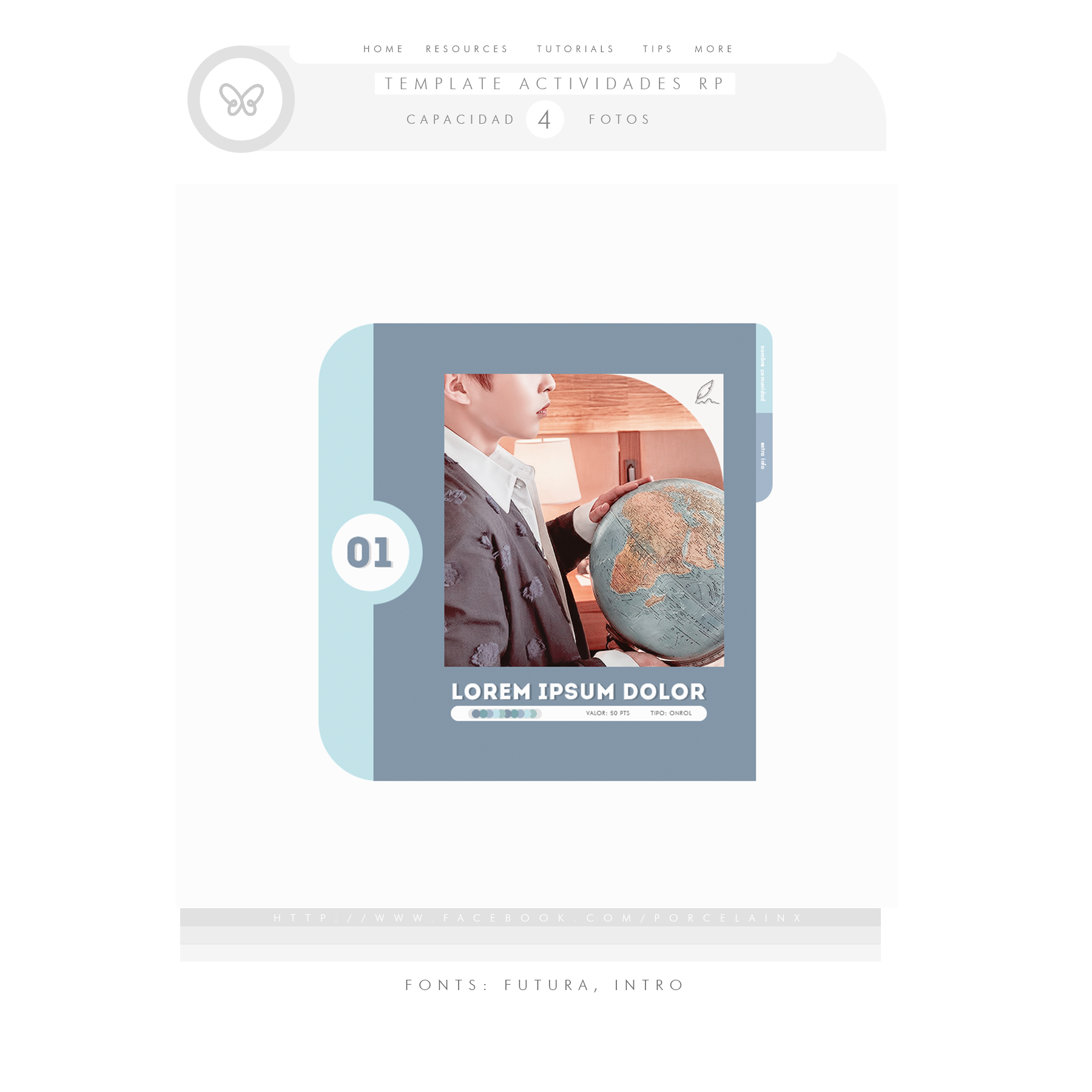 #001 TEMPLATE ACTIVITIES RP by itsporcelain by thatporcelain on DeviantArt